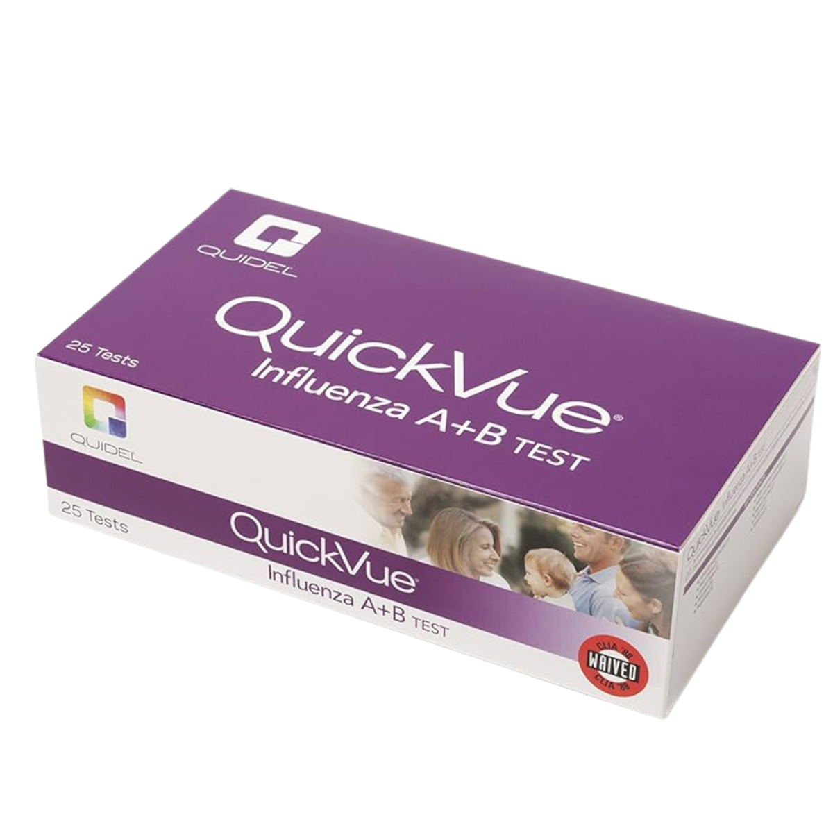 QuickVue® Influenza A + B Respiratory Test Kit – NHD, LLC