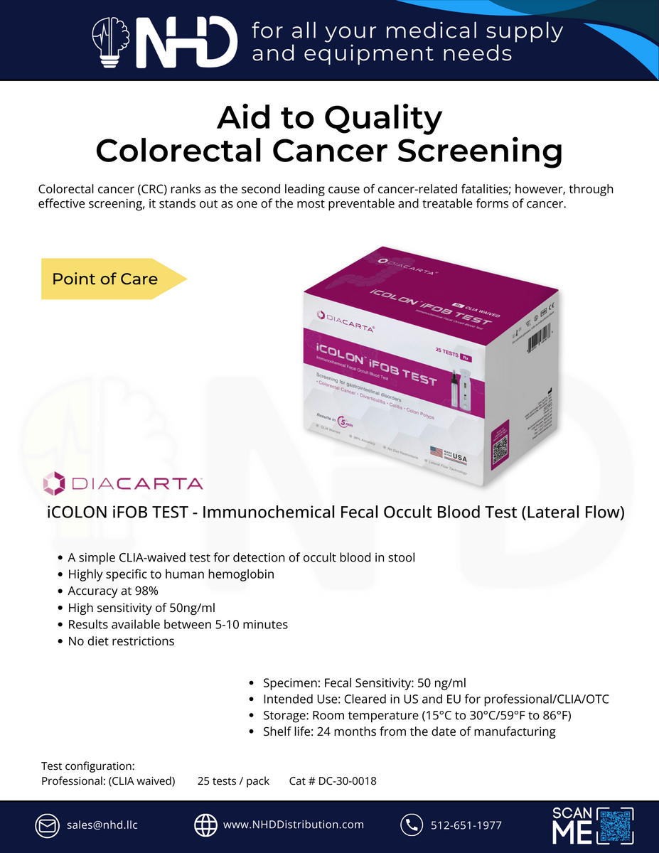 iCOLON iFOB Test (POC) – NHD, LLC